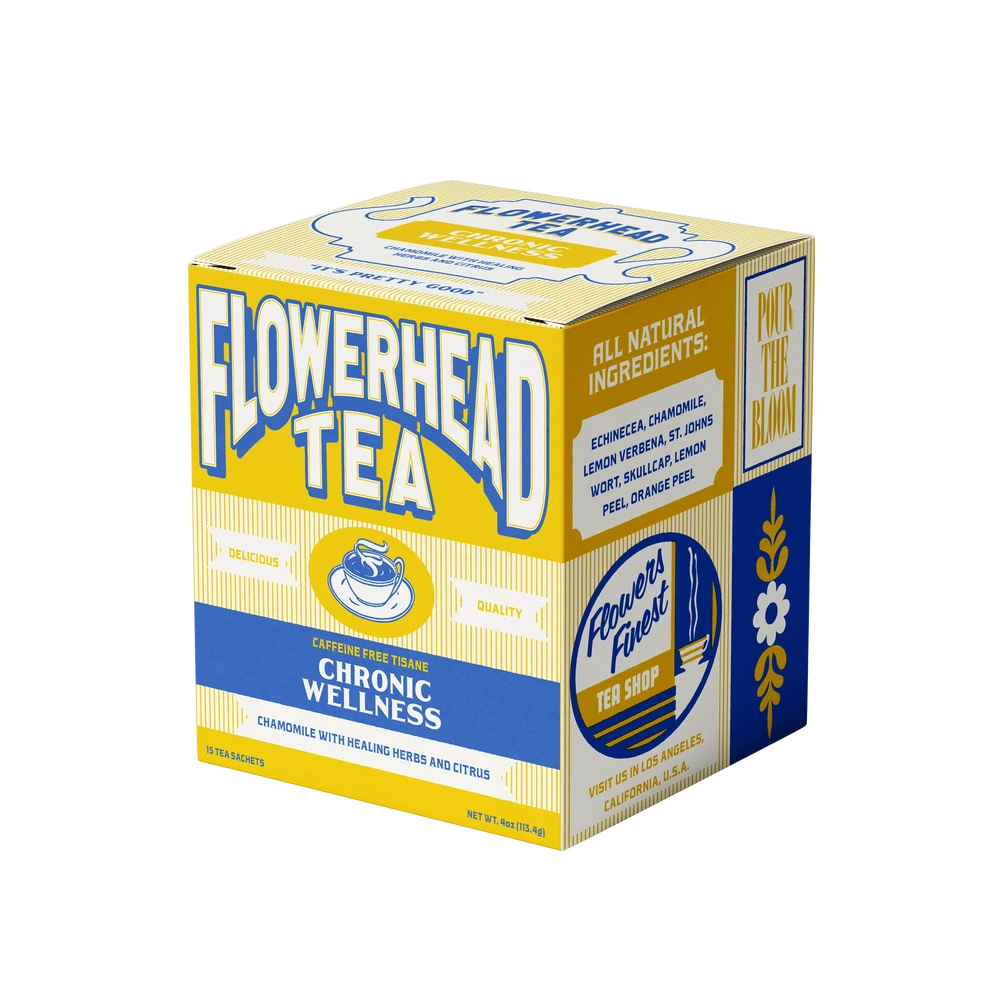 Chronic Wellness - Flowerhead Herbal Tea – THE VERDANT MAIDEN